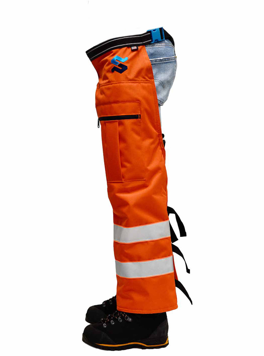 SwedePro Professional - Edition Wraparound Chaps Orange